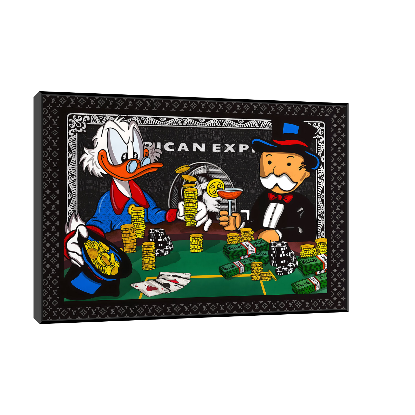 Monopoly Game - Umetnička slika na platnu NS Canvas Shop