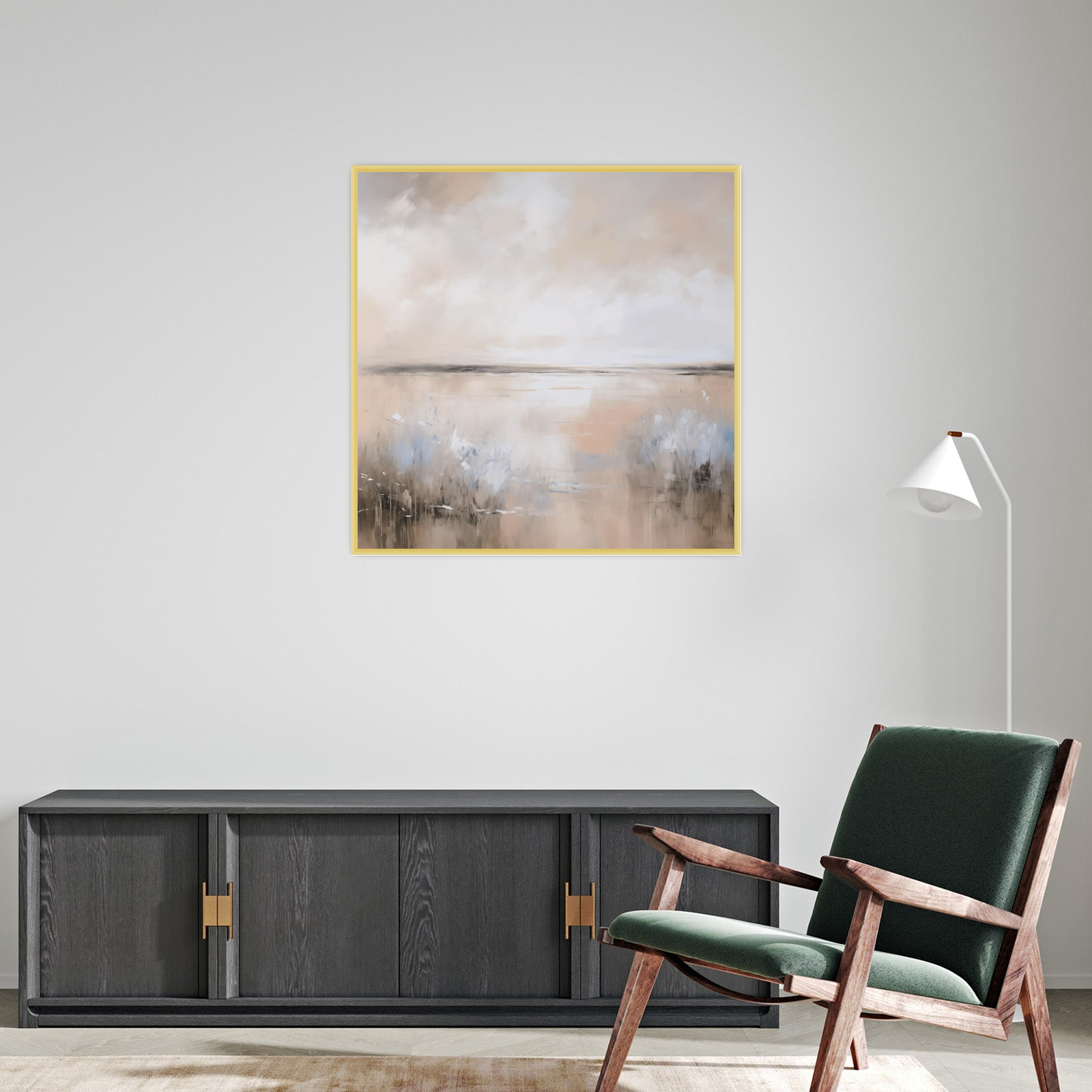 Pored jezera - Umetnička slika na platnu NS Canvas Shop